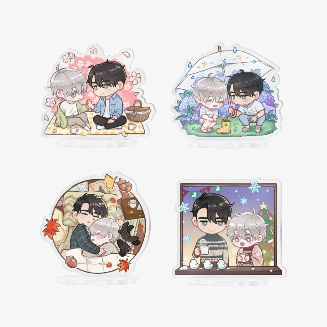If It's Not Fate, Then What Is It Four Seasons Chibi Acrylic Stand ...