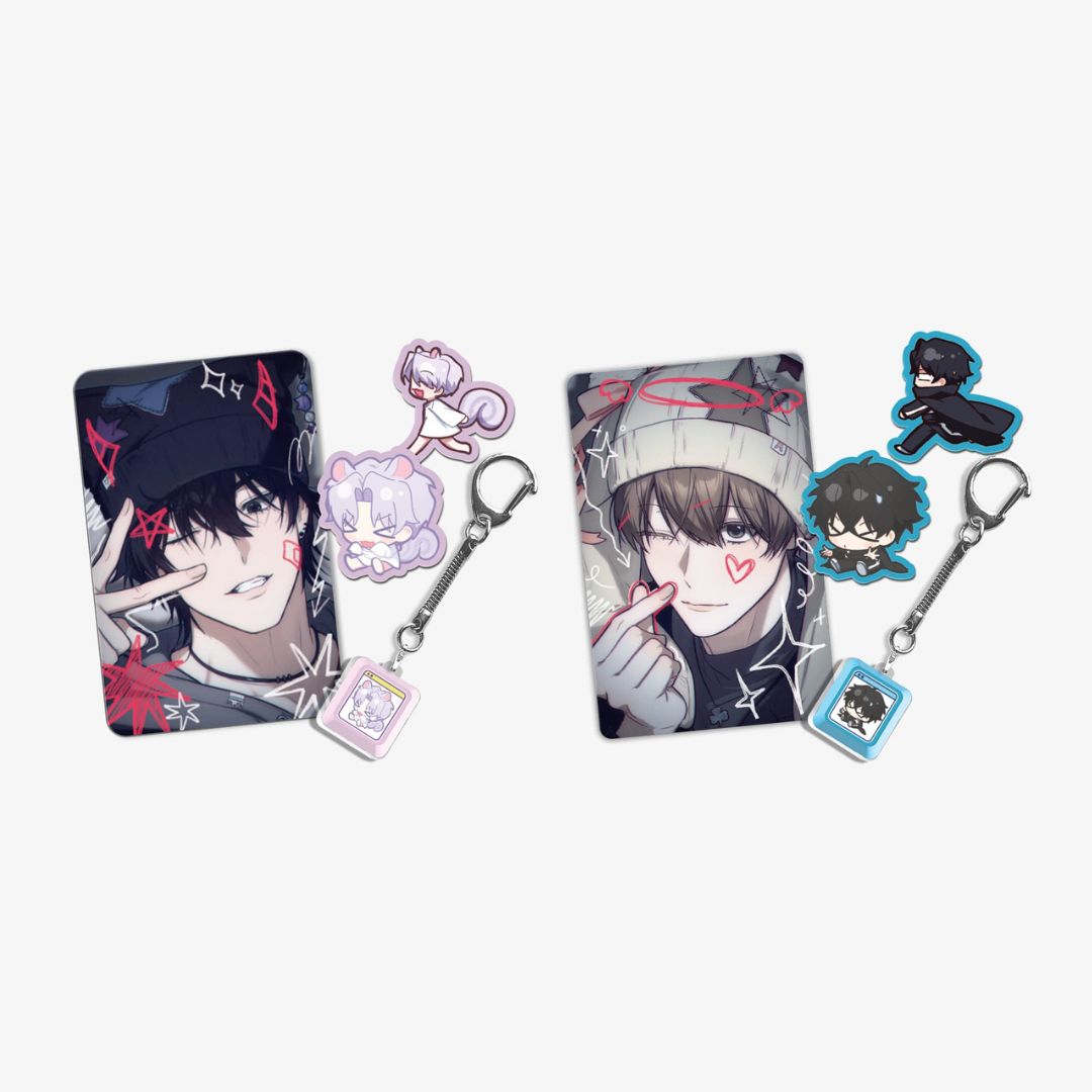 Virtual Strangers Keycap Keychain Set – KOONBOOKS
