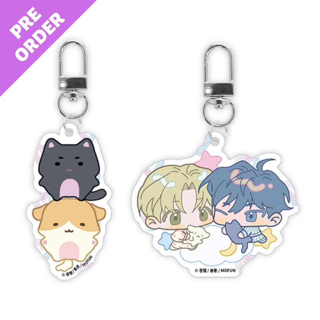 Pond Where Flowers Fall Chibi Acrylic Keychain – KOONBOOKS