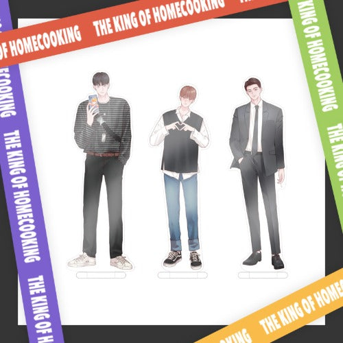 The King of Home Cooking Acrylic Stand – KOONBOOKS