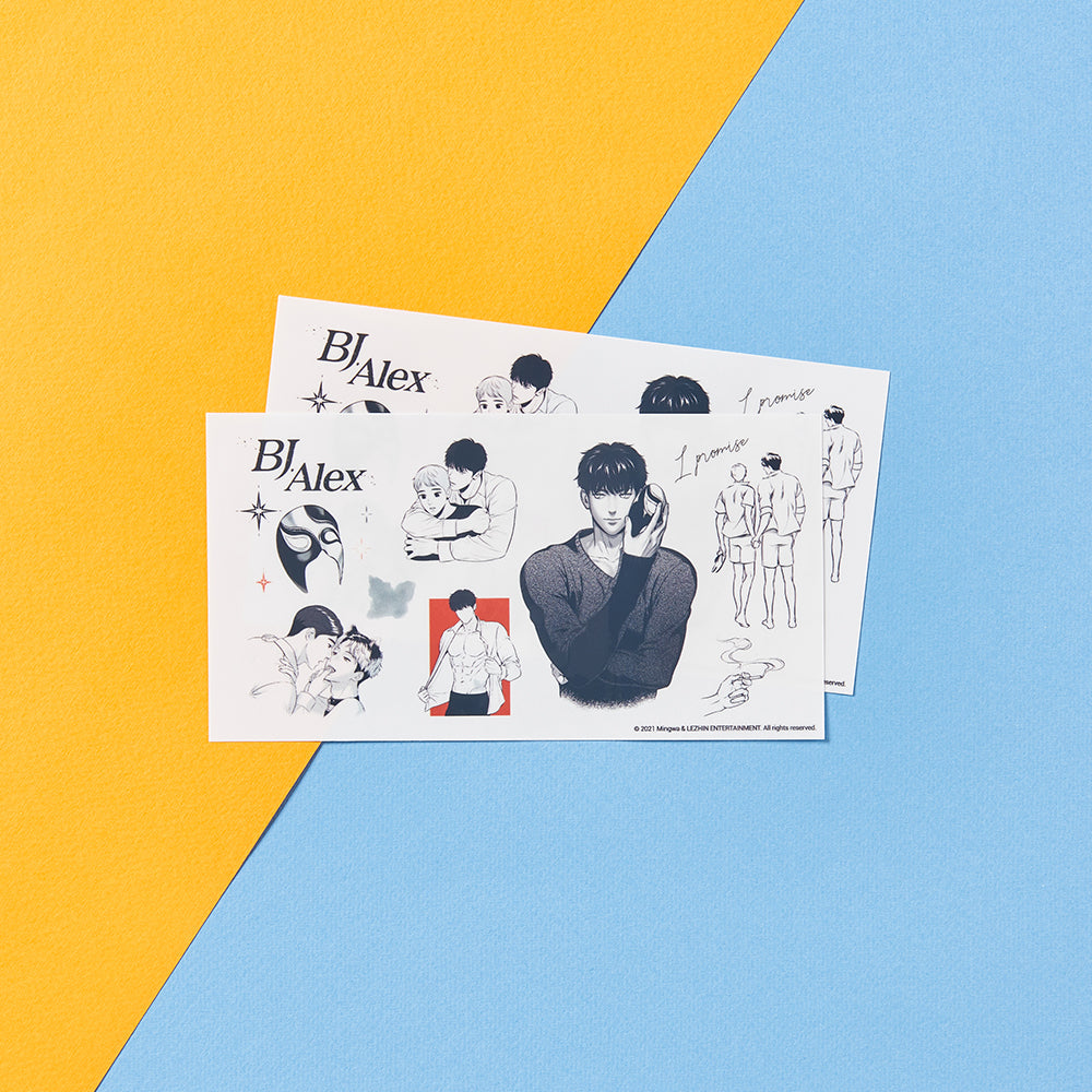 BJ Alex Tattoo Stickers – KOONBOOKS